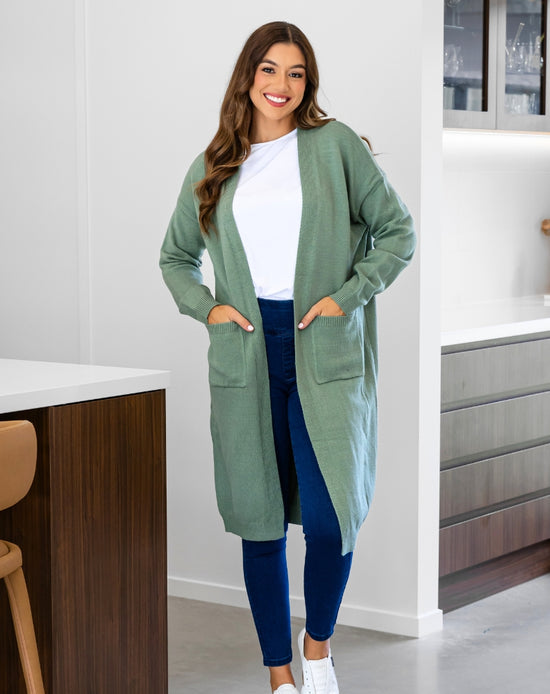 Calie Knit - Sage – Freez Wholesale